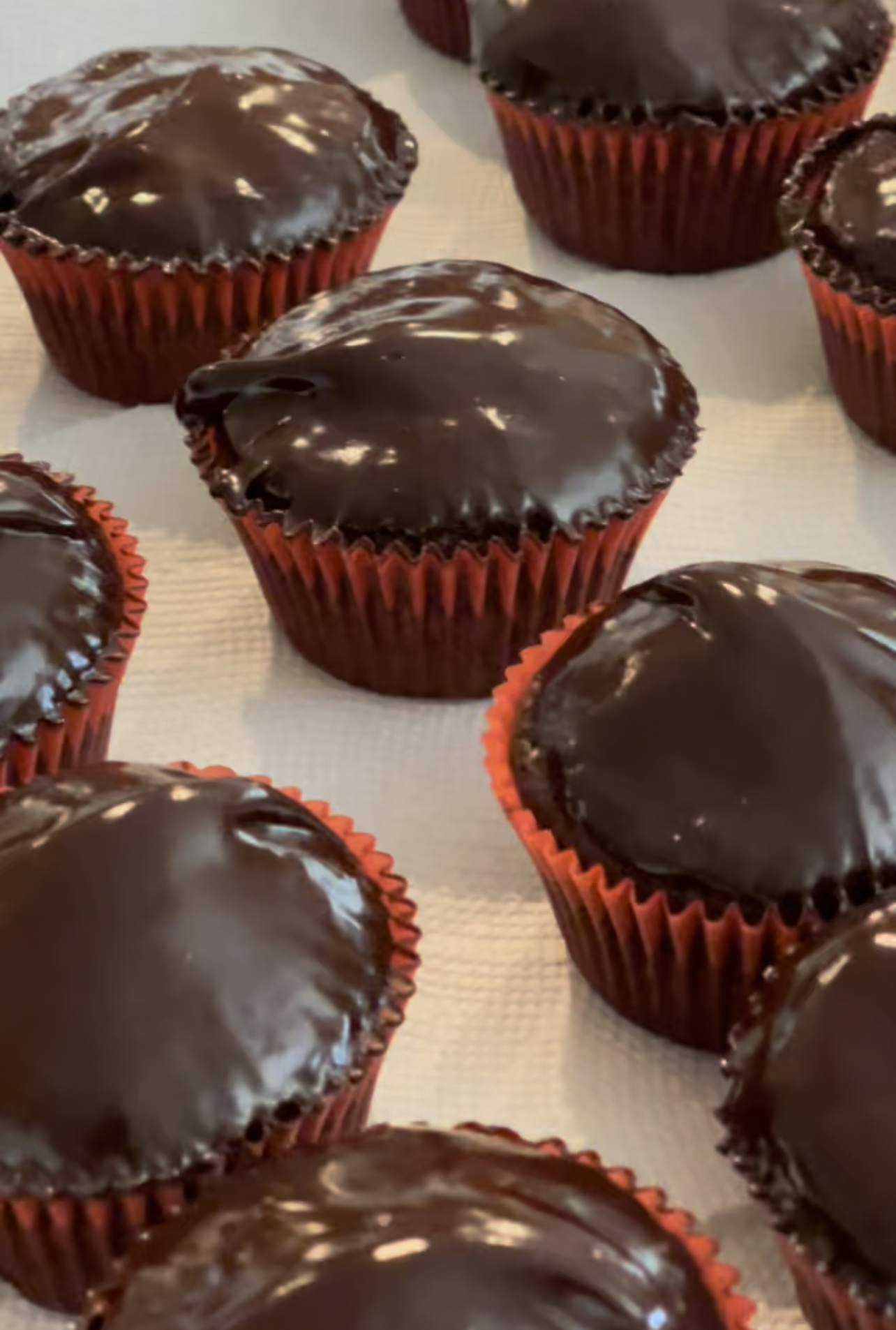Chocolate Ganache Cupcakes for Passover